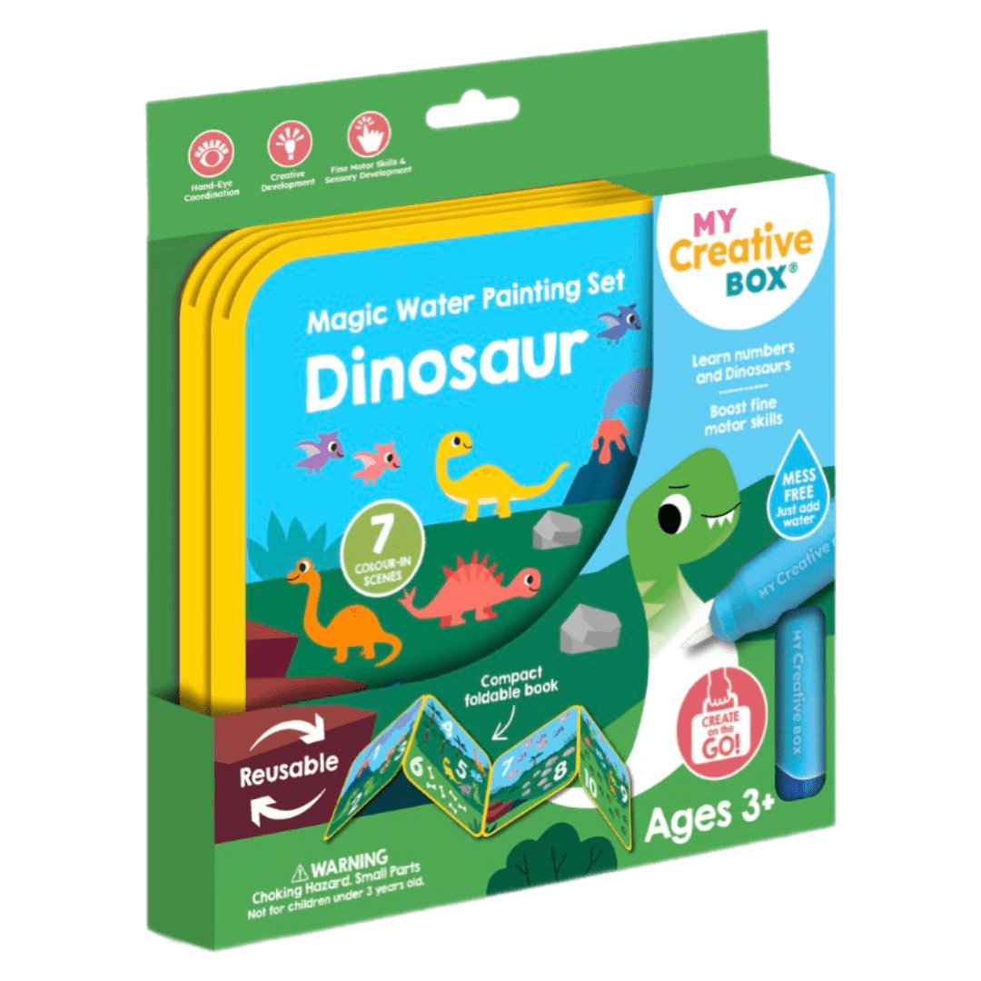 Dino Adventure Magic Water Painting Set – The Donkey's Tale