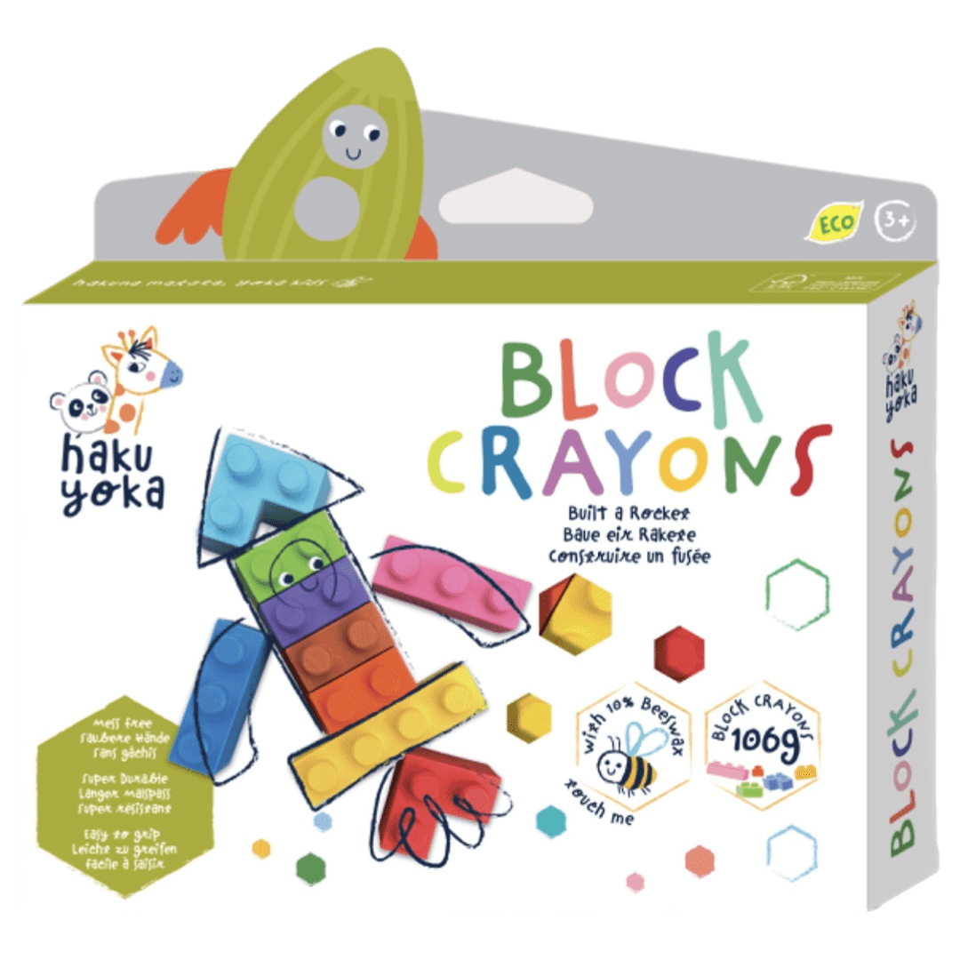 Haku Yoka | Block Crayons - Rocket | The Donkeys Tale – The Donkey's Tale