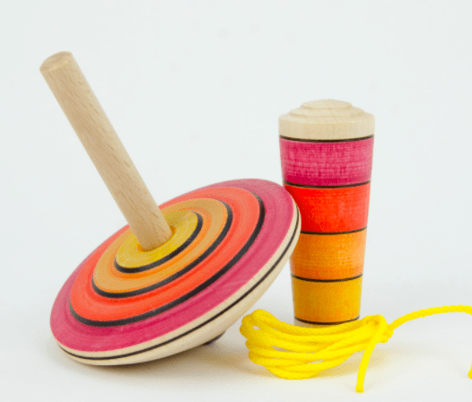 My First Spinning Top with Starter – The Donkey's Tale