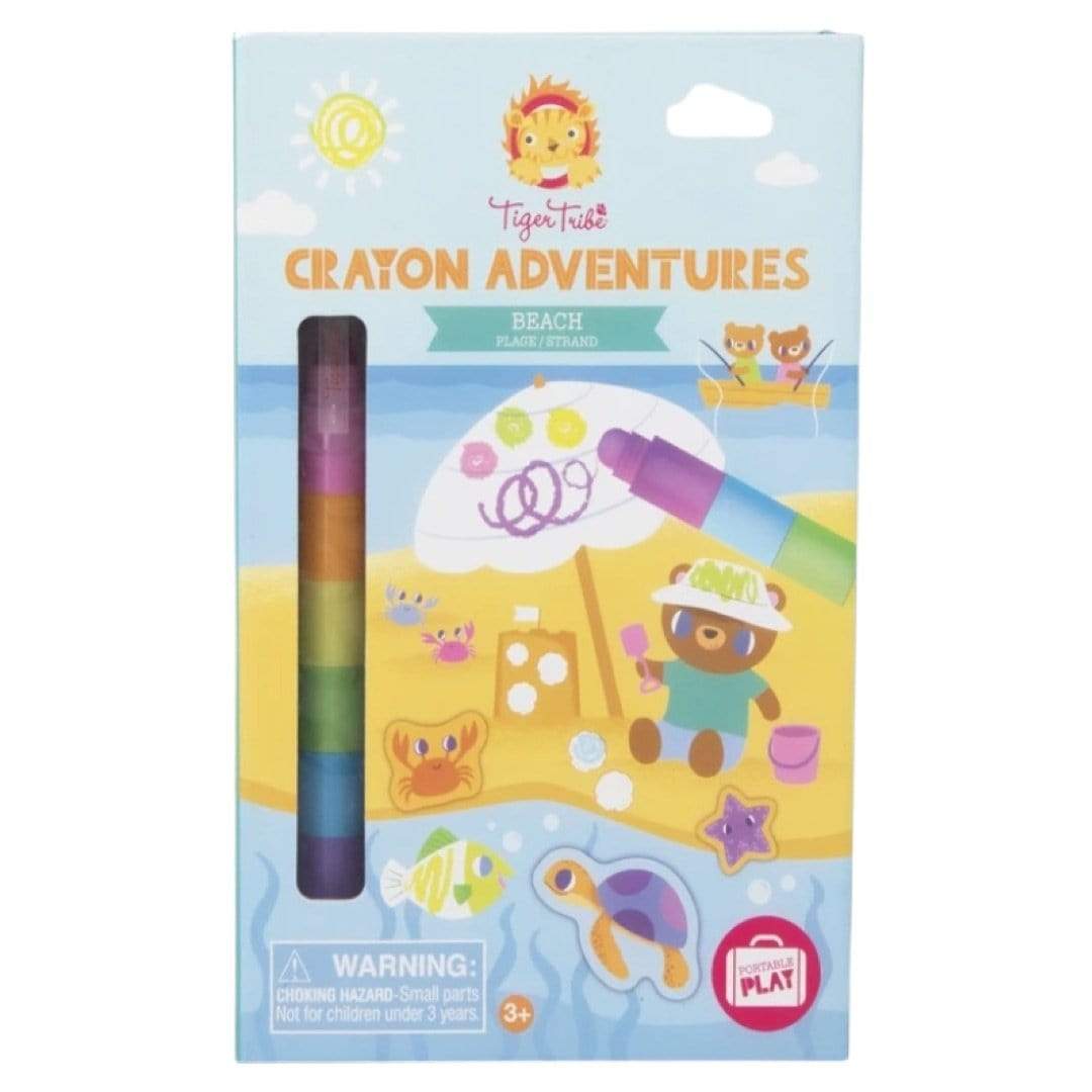Crayon Adventures - Beach – The Donkey's Tale